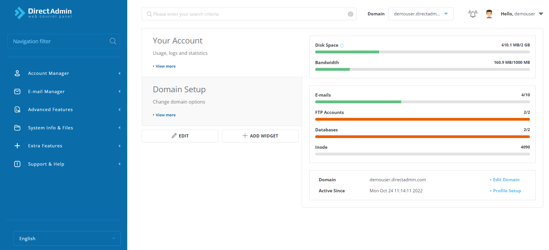 How to change the skin in DirectAdmin with easy steps - fatreseller.in1